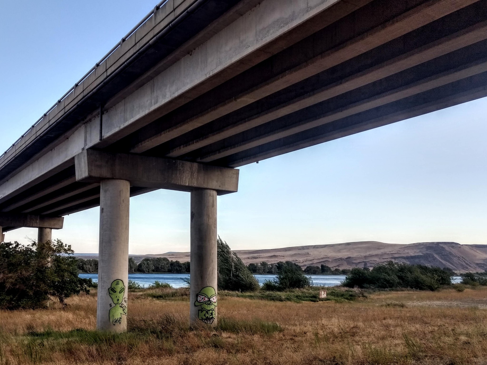 Free Camping by Tri-Cities, WA - Vernita Bridge - Road Pickle